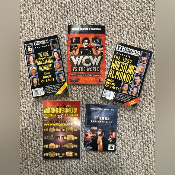 Chronicle Books | Other | 5 Pro Wrestling Illustrated 997 1998 ...